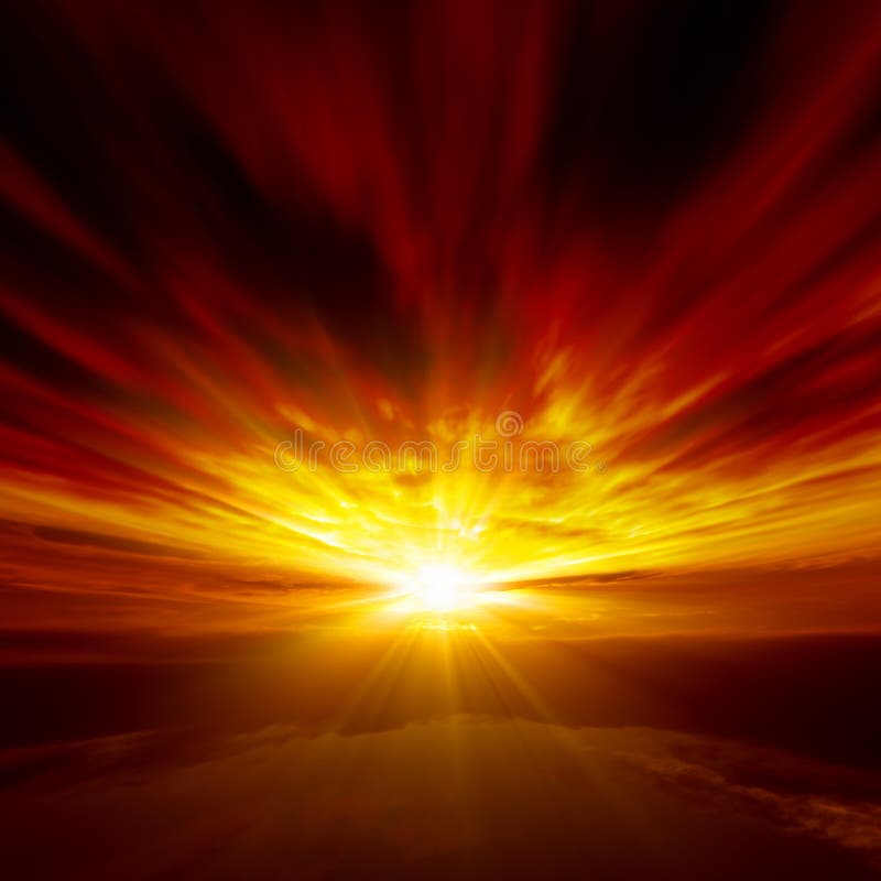 HDRI High Resolution Map. Panorama of Sea Sunset, the View of the Ocean ...