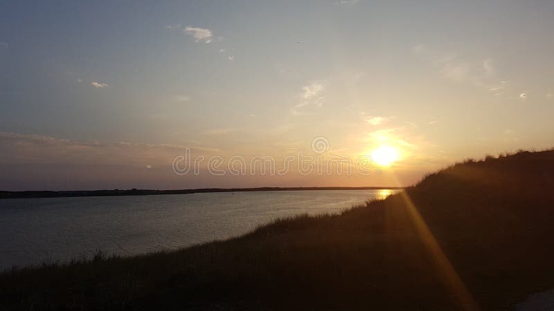 Sundown sunset stock image. Image of beautiful, sunset - 120272801