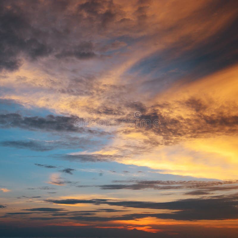 Beautiful sunset stock image. Image of abstract, outdoors - 39681609