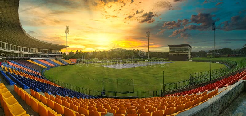 Cricket Ground Kandy Srilanka Stock Image - Image of magic, amazing ...