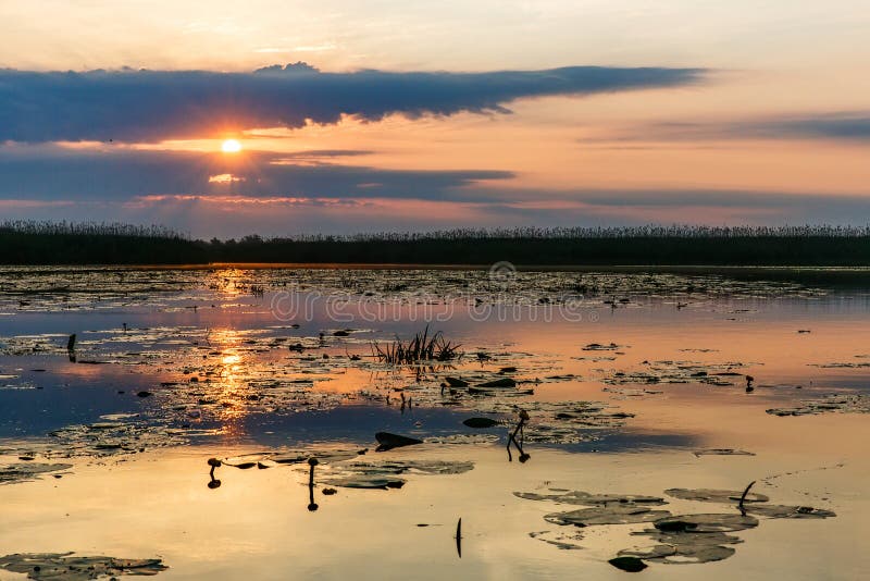 Lakes Scenic Landscape, Aerial Photo Stock Image - Image of europe ...