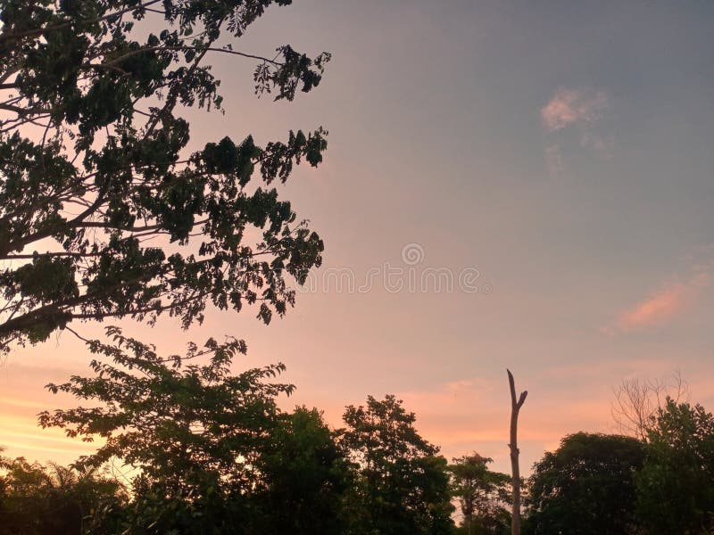 Beautiful Sunset of the Day Stock Image - Image of beautiful, sunset ...