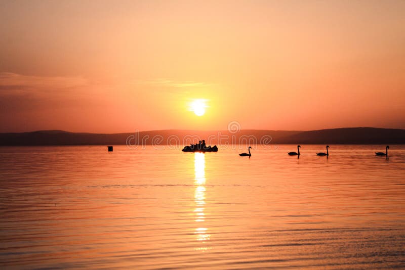 Beautiful sunset at day stock image. Image of morning - 227282633