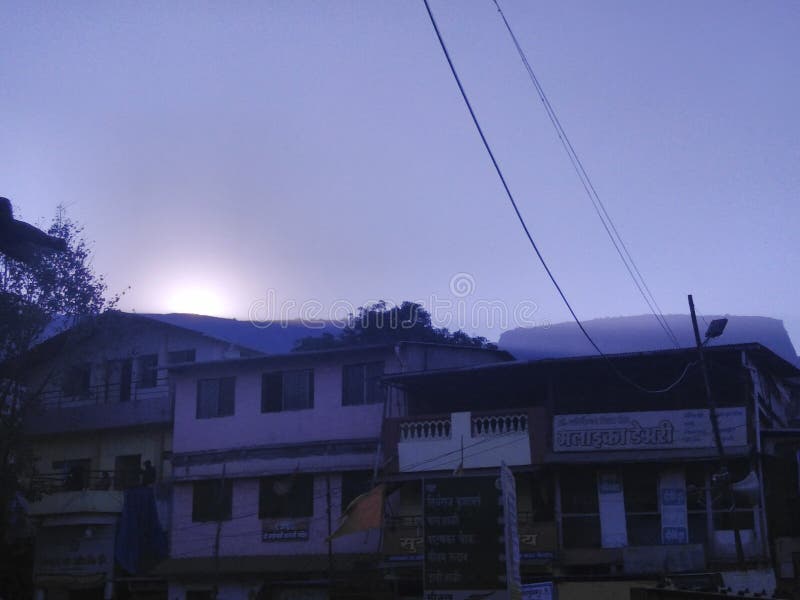 Sun set editorial photography. Image of sunset, nashik - 135981667