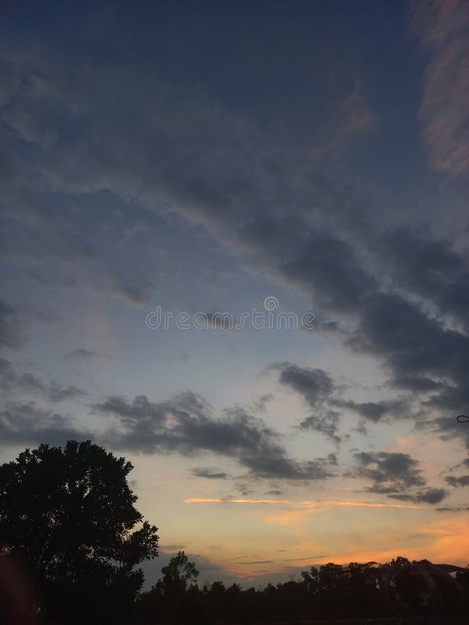 Beautiful Sunset Nice Relaxing Time Stock Photo - Image of sunset, nice ...