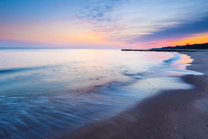 Beautiful sunset shot stock photo. Image of relaxation - 71535294