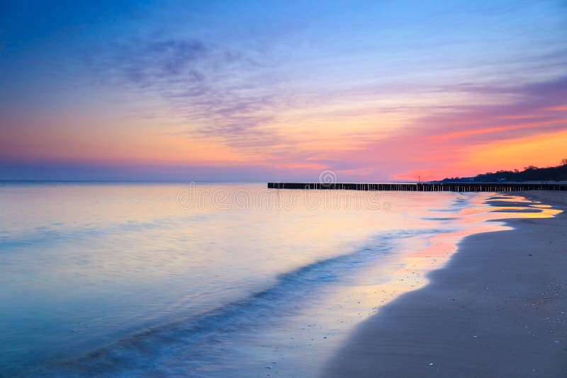 Beautiful sunset shot stock image. Image of awesome, holiday - 73565565