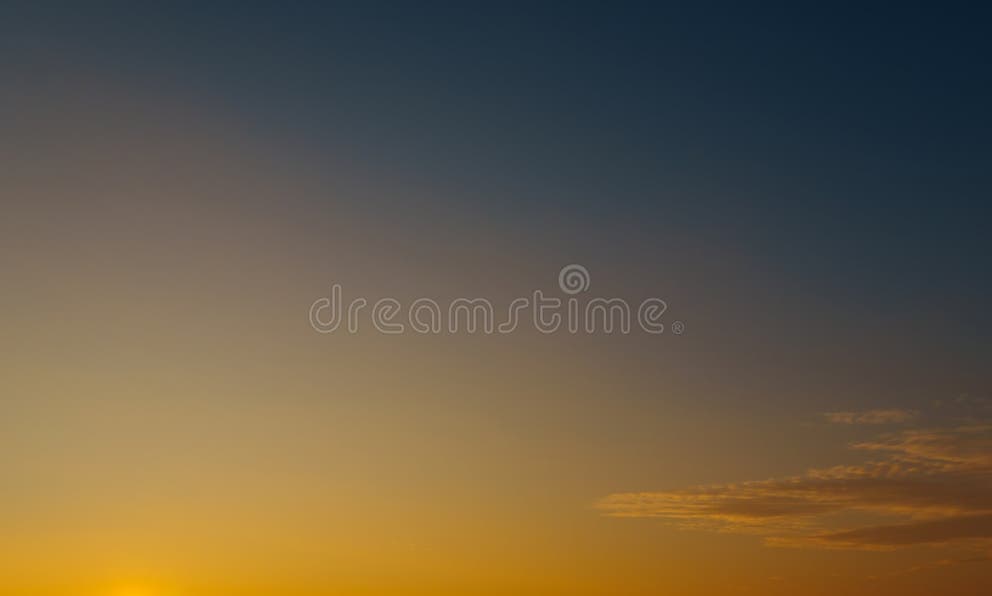 Beautiful Sunset Sky Abstract Background Stock Photo - Image of weather ...