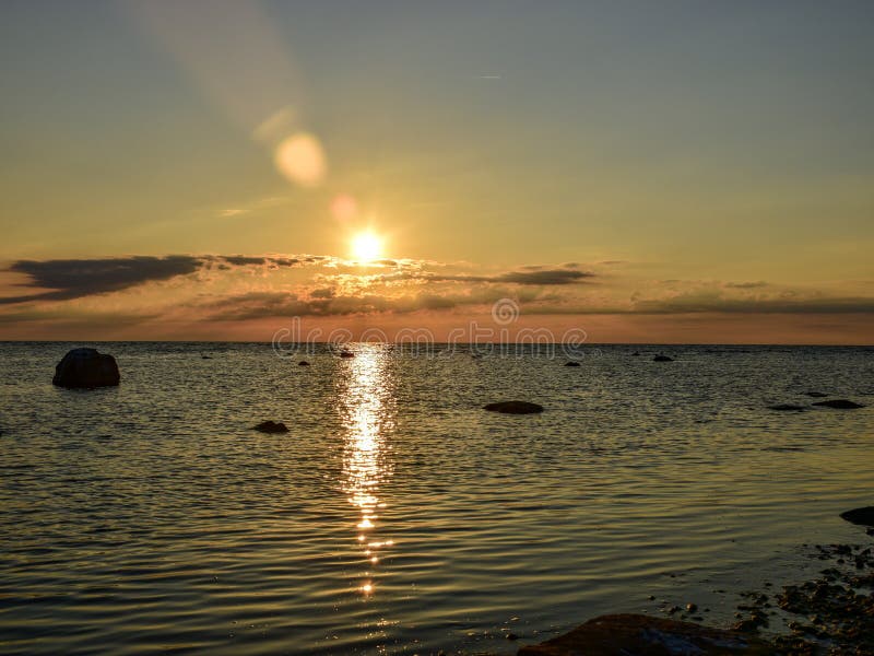 Beautiful sunset sky stock image. Image of landscapes - 153053679