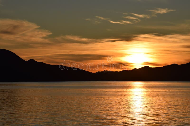 Beautiful Sunset stock photo. Image of america, clouds - 67791946