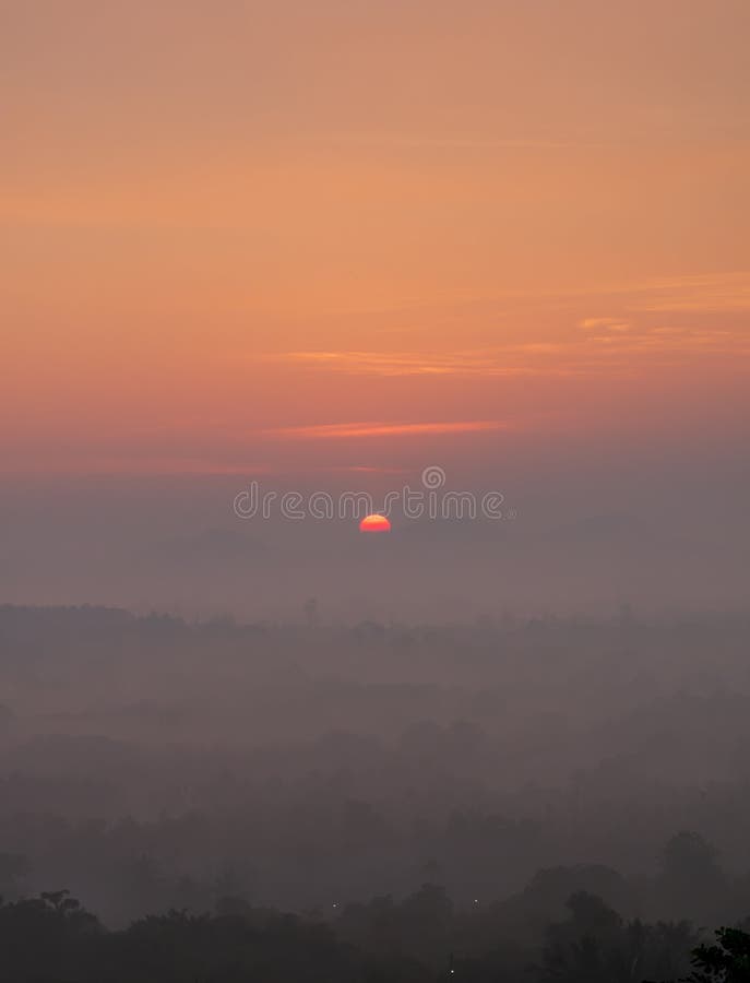 Beautiful Sunset or Sunrise Stock Photo - Image of evening, paradise ...
