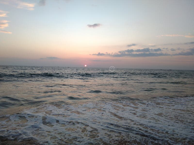 Beautiful Sunset Time in India Stock Image - Image of indian, india ...