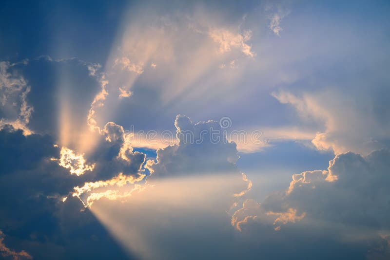 Beautiful Sunset in the Tropical Sea Stock Photo - Image of scene ...