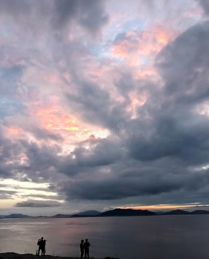 Beautiful Sunset View Chandrapur Assam Stock Image - Image of sunset ...