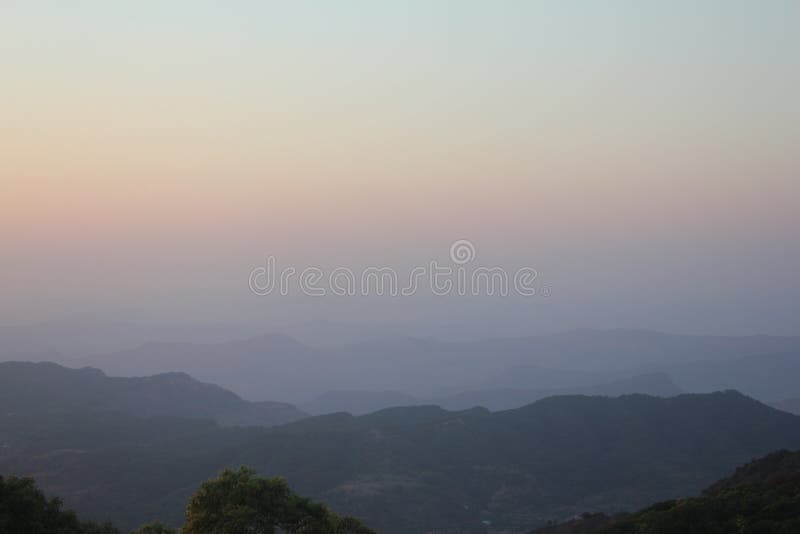 A Beautiful Sunset View in India Stock Photo - Image of india, sunset ...