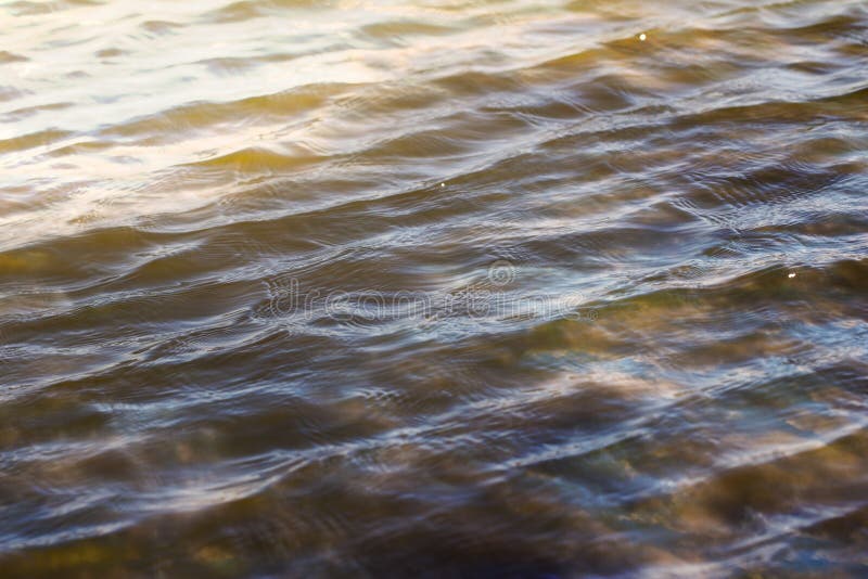 Beautiful Sunset Water Background Stock Image - Image of dusk, cloudy ...