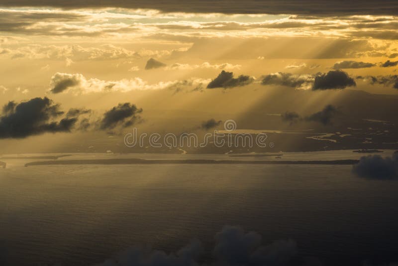 Beautiful sunshine stock photo. Image of coast, sunshine - 91710546