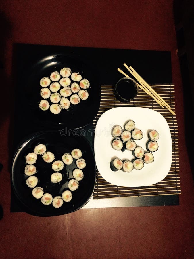 Beautiful sushi stock photo. Image of beautiful, delicious - 60603818