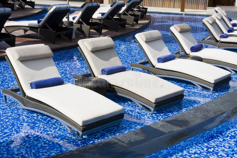 Beautiful swimming pool stock image. Image of beautiful - 17450685