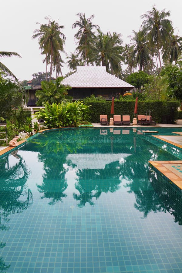 Beautiful swimming pool stock photo. Image of beauty - 20109288