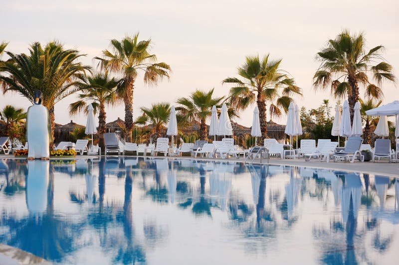 Beautiful swimming pool stock image. Image of life, clean - 25171063