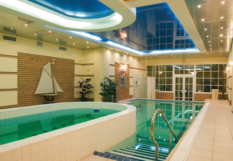 Beautiful swimming pool stock image. Image of healthy - 9879113