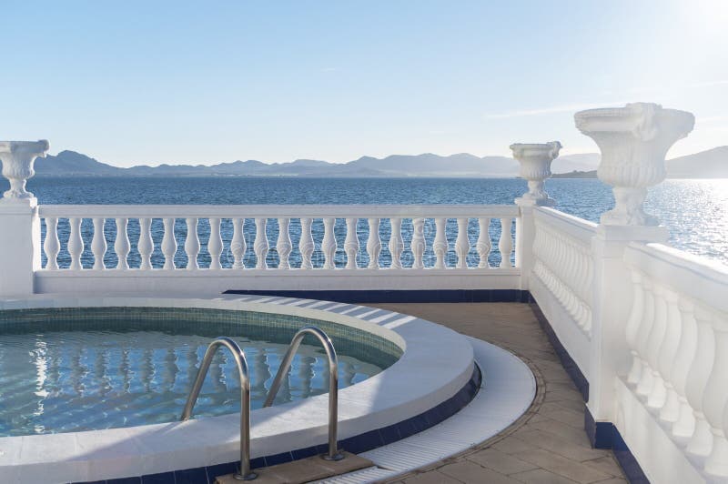 Beautiful Swimming pool stock photo. Image of coast - 133049398