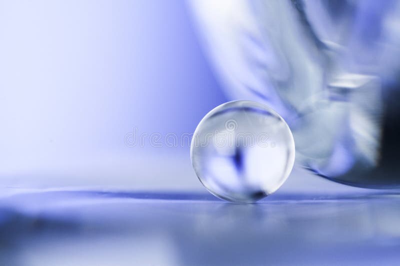 Beautiful Symbolic Macro Image of Fragility in Form of Round Stock ...