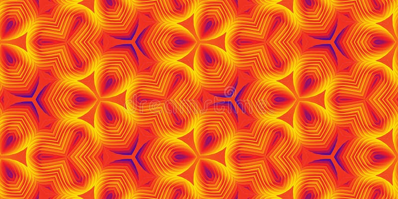 Beautiful Symmetrical Abstract Shapes Pattern with 3-dimensional Fold ...