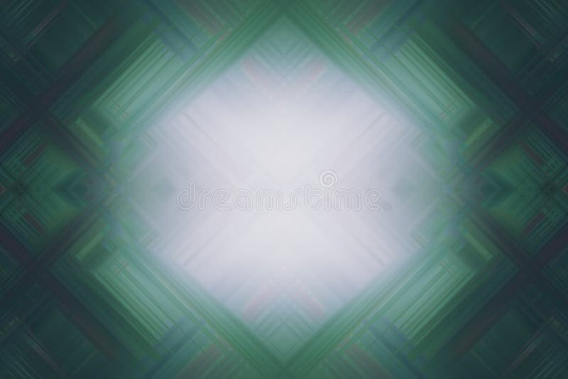 Beautiful Symmetrical Rhombus Pattern. Green Abstract Background for ...