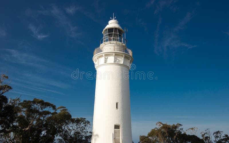 Beautiful Table Cape Lighthouse in Tasmania Stock Photo - Image of ...