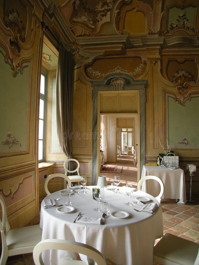 Beautiful Wedding Set Como Italy Stock Image - Image of dinning, como ...