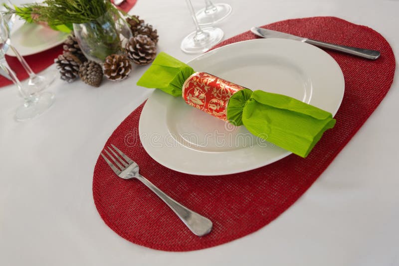 Beautiful Table Setting for an Occasion Stock Photo - Image of dinning ...