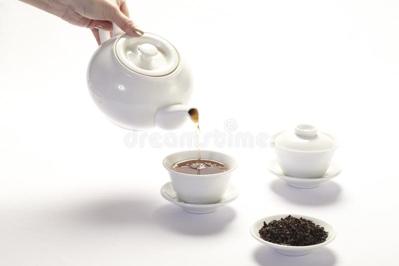 Beautiful tea set stock photo. Image of teathings, tableware - 75584946