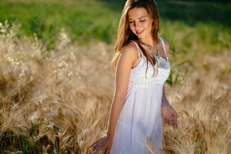 Beautiful Teen Feeling Free Stock Image - Image of backlit, light: 74948673