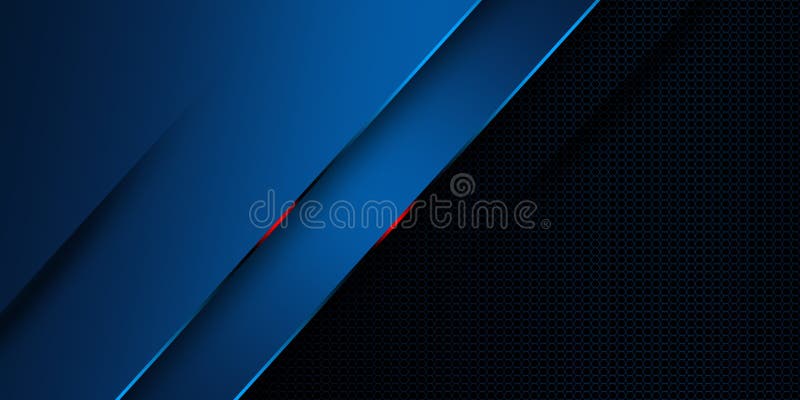 Template Metallic Blue and Shine Lighting Frame Layout Design ...