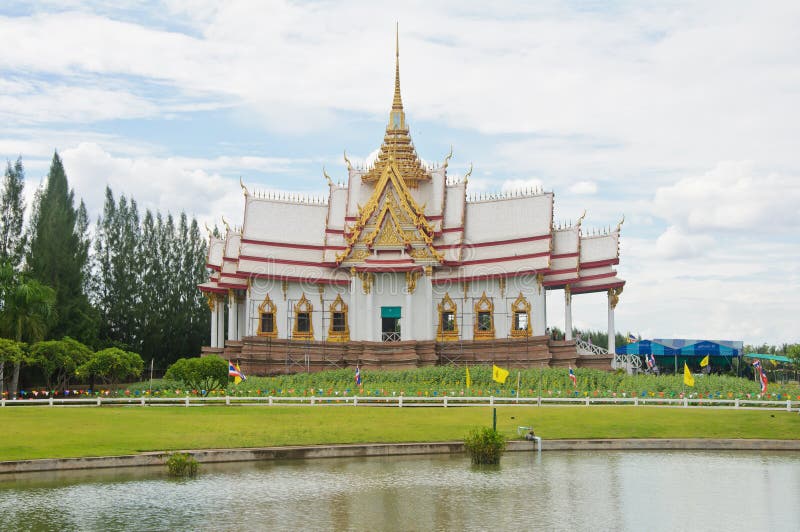 Beautiful Temple in Thai Style Stock Photo - Image of asia, religious ...