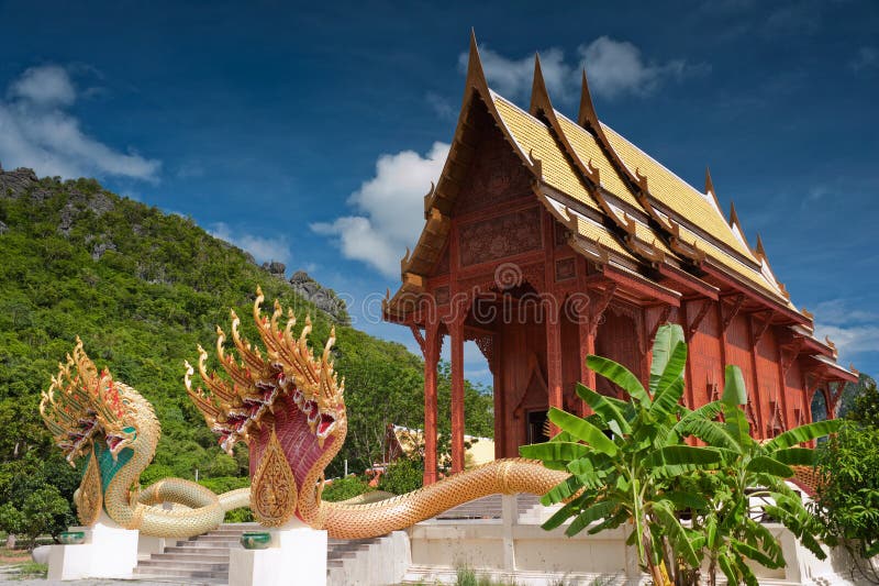 Beautiful Temple of Thailand. Stock Photo - Image of majestic, place ...