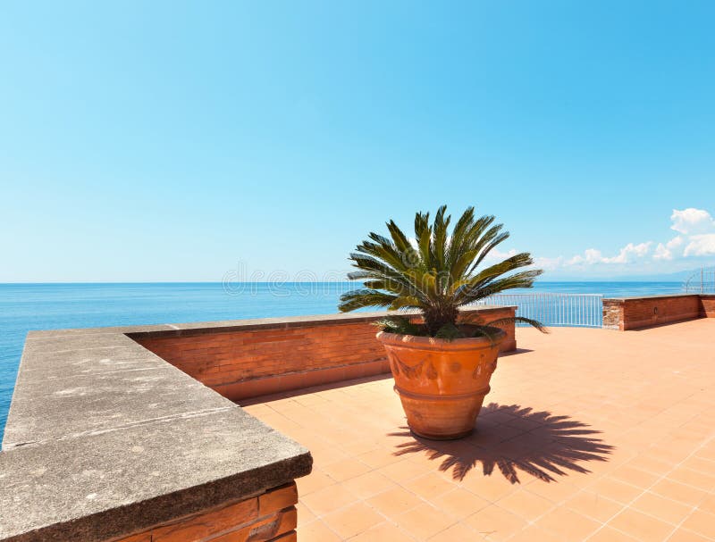 Beautiful terrace stock image. Image of terrace, outdoor - 42172715