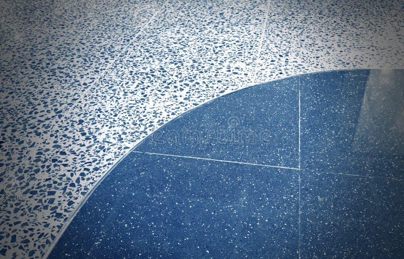 Beautiful Terrazzo Floor Pattern in Shopping Mall Stock Photo - Image ...