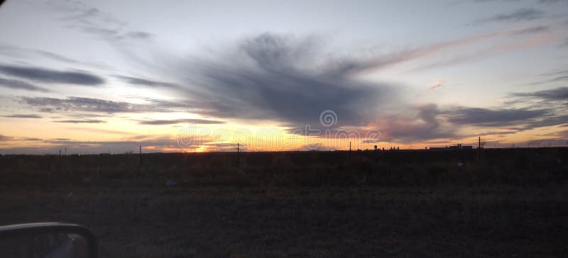 Beautiful Texas sunset stock photo. Image of light, cloud - 271131886