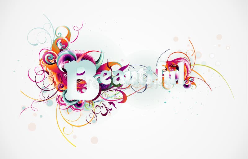 Beautiful text frame stock vector. Illustration of decorations - 49831046