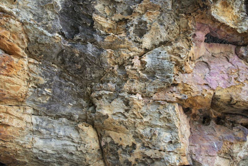 The Beautiful Texture of the Ancient Stone Stock Photo - Image of ...