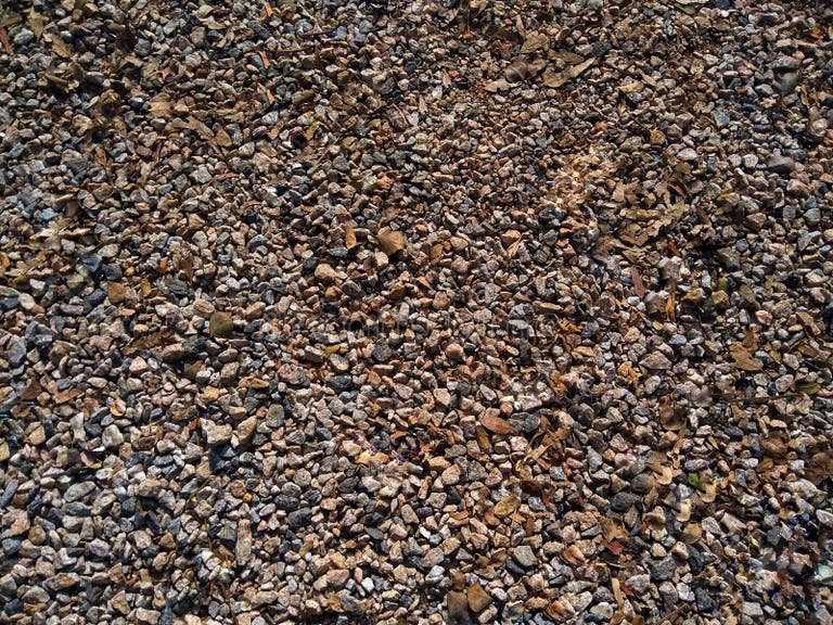 Beautiful Texture with Ballast Stone. a Background Pattern Stock Image ...