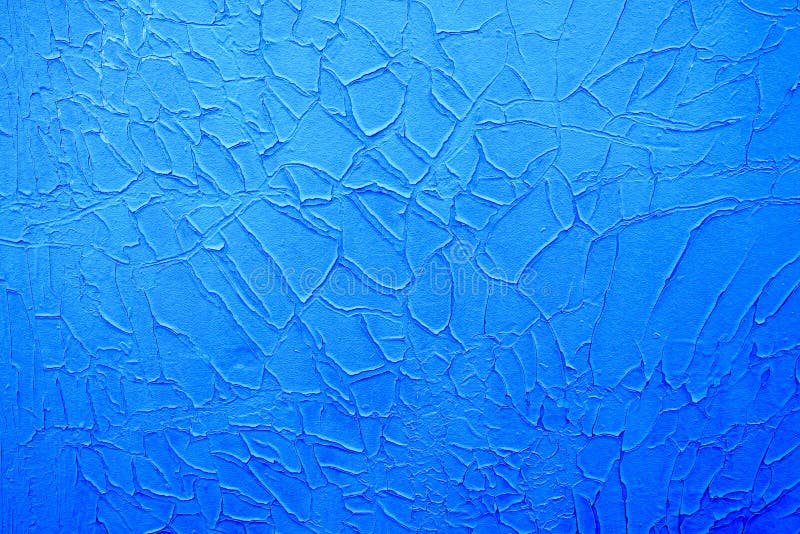 Beautiful Texture of Blue Cracked Paint. Stock Photo - Image of cracked ...