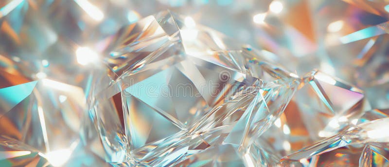 Beautiful Texture of Crystals Showcasing Geometric Shapes and ...