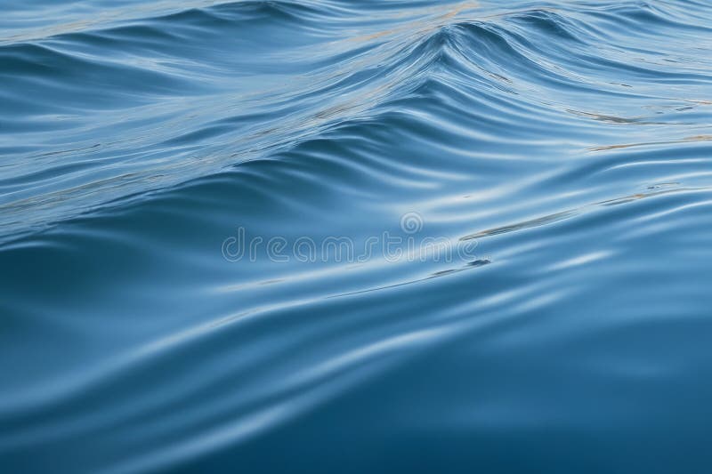 Beautiful Texture of a Light Wave on the Water Stock Illustration ...