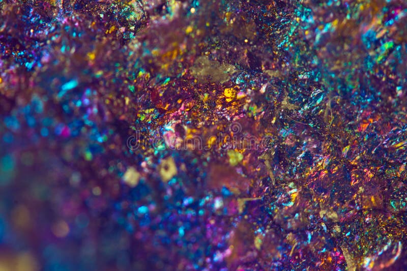 Natural Crystals Found in a Rock in a Mountain Stock Image - Image of ...