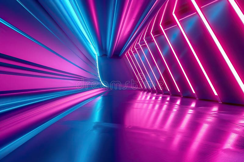 Beautiful Texture Surface Neon Wave, Design Natural Abstract Background ...