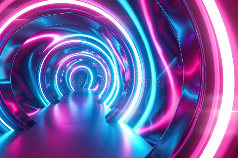 Beautiful Texture Surface Neon Wave, Design Natural Abstract Background ...